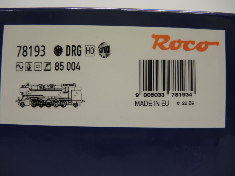 14) Roco DRG 85 AC Sound | Kaufen auf Ricardo