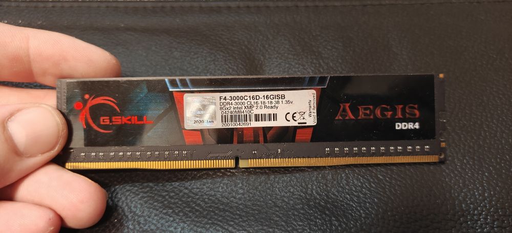 G.Skill Aegis DDR4-3000 8GB RAM Memory Kit (Gebraucht) in Münchenstein ...