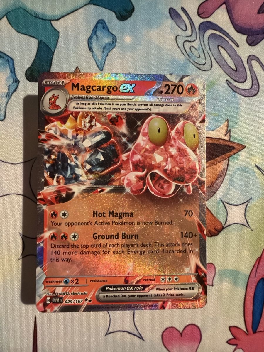 Magcargo EX 029/167 - Twilight Masquerade 🏴󠁧󠁢󠁥󠁮󠁧󠁿 (Neu (gemäss ...