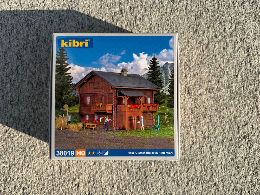 Kibri 38019 H0 Haus Gletscherblick in Hinterbichl (Neu und ...