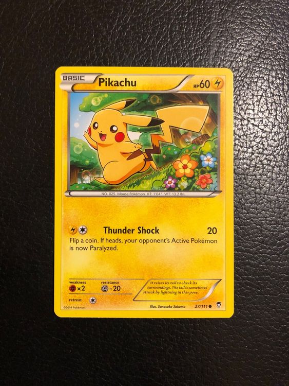 XY: Furious Fists Pikachu 27/111 Ab 1 | Kaufen auf Ricardo
