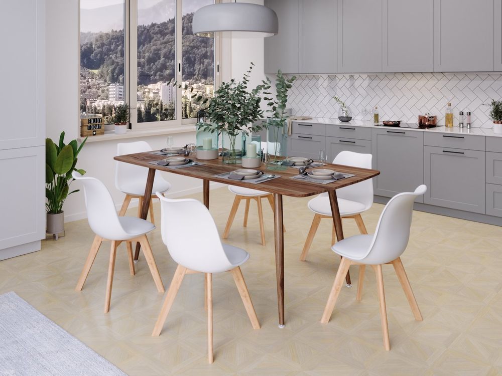 Esstisch ausziehbar SOPHIE 210 x 90 cm dunkelbraun | Kaufen auf Ricardo