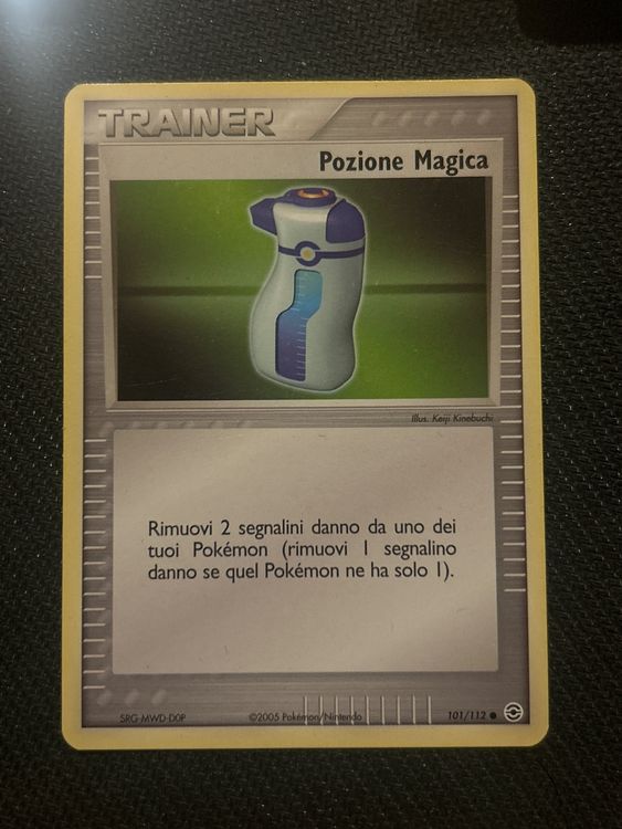 Pokemon card Old EX FireRed & LeafGreen, Trainer 101/112 | Kaufen auf ...