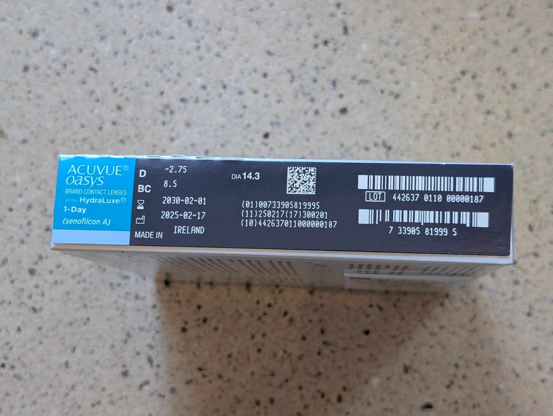 Acuvue Oasys with HydraLuxe Tageslinsen, D -2.75, 135 Stk. (Neu (gemäss ...