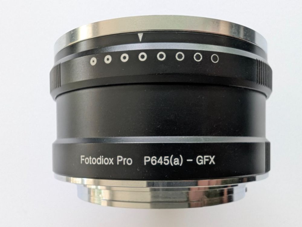 Fotodiox Pro Adapter - Pentax 645 auf Fujifilm GFX (D'occasion) à ...