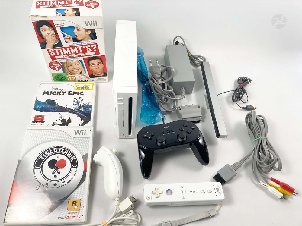 Nintendo Wii Konsole + Controller + Games Retro Vintage | Kaufen auf ...