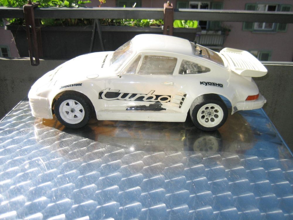 Kyosho/Kelron Porsche 911 turbo Flatnose RC Modell RAR (Gebraucht) in ...