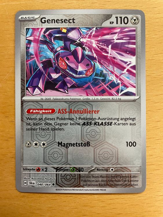 Pokemon Genesect Reverse (Versand gratis) | Kaufen auf Ricardo