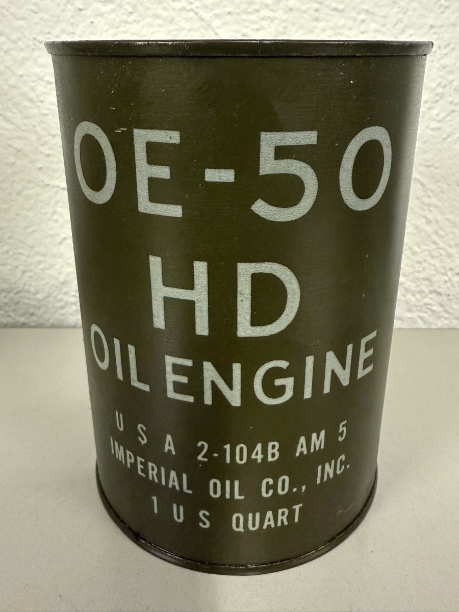 Rare bidon d’huile US ARMY NOS NEW OLD STOCK OELDOSE (Neuf (Voir ...