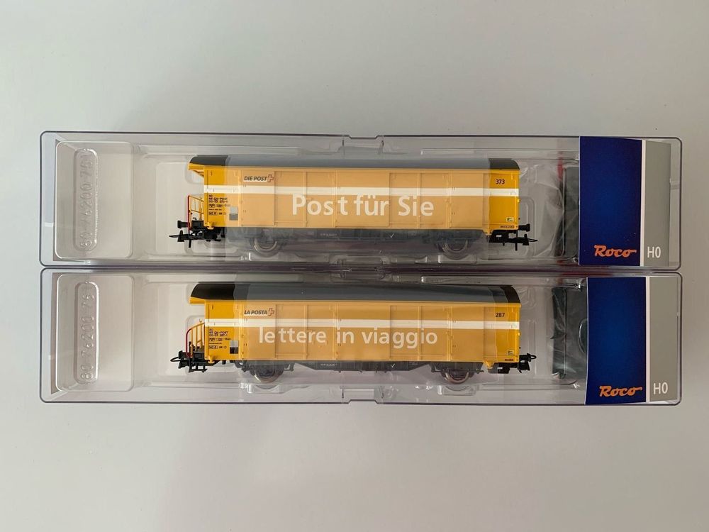 Roco 76202 - SBB Postgüterwagen-Set Z2 Post | Kaufen auf Ricardo
