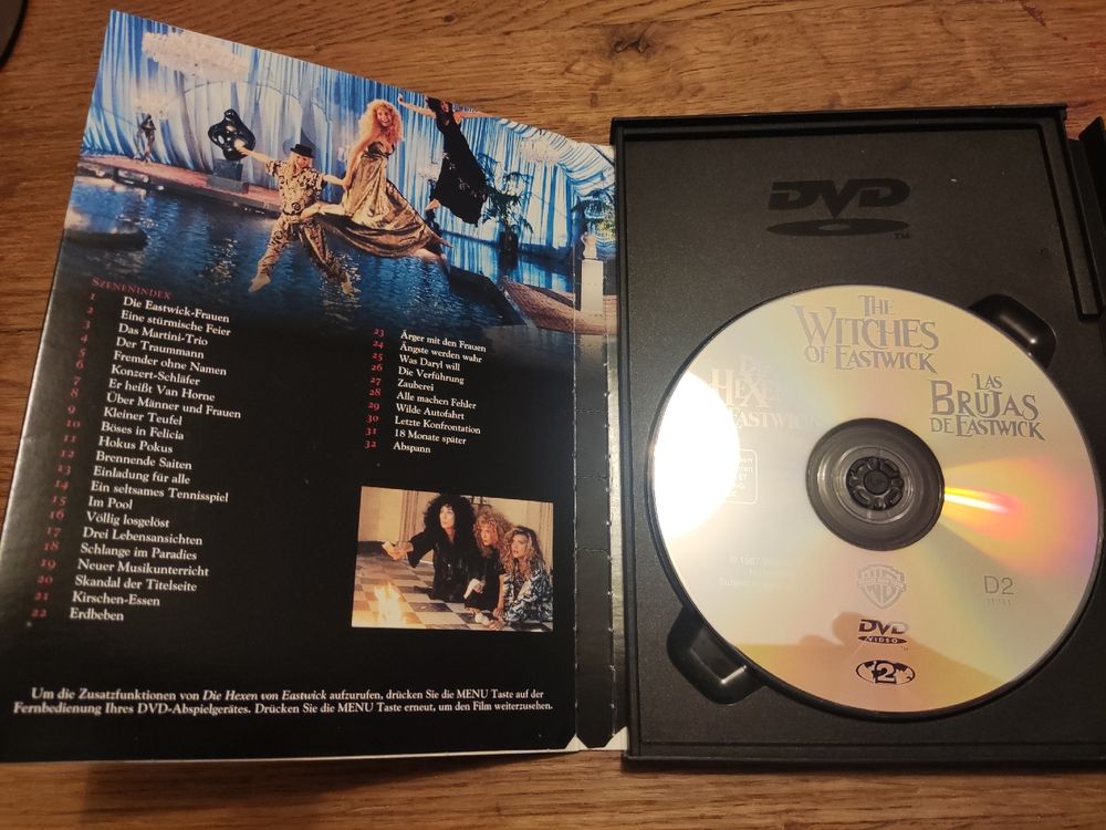 Die Hexen von Eastwick - Jack Nicholson / Cher (DVD) | Kaufen auf Ricardo