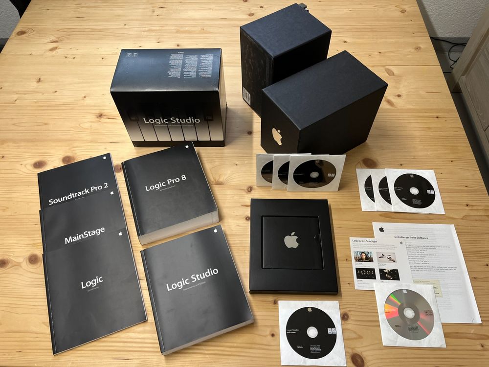 Logic Pro 8/ 9 - Grosses Software-Bundle mit Dokumentationen | Kaufen ...