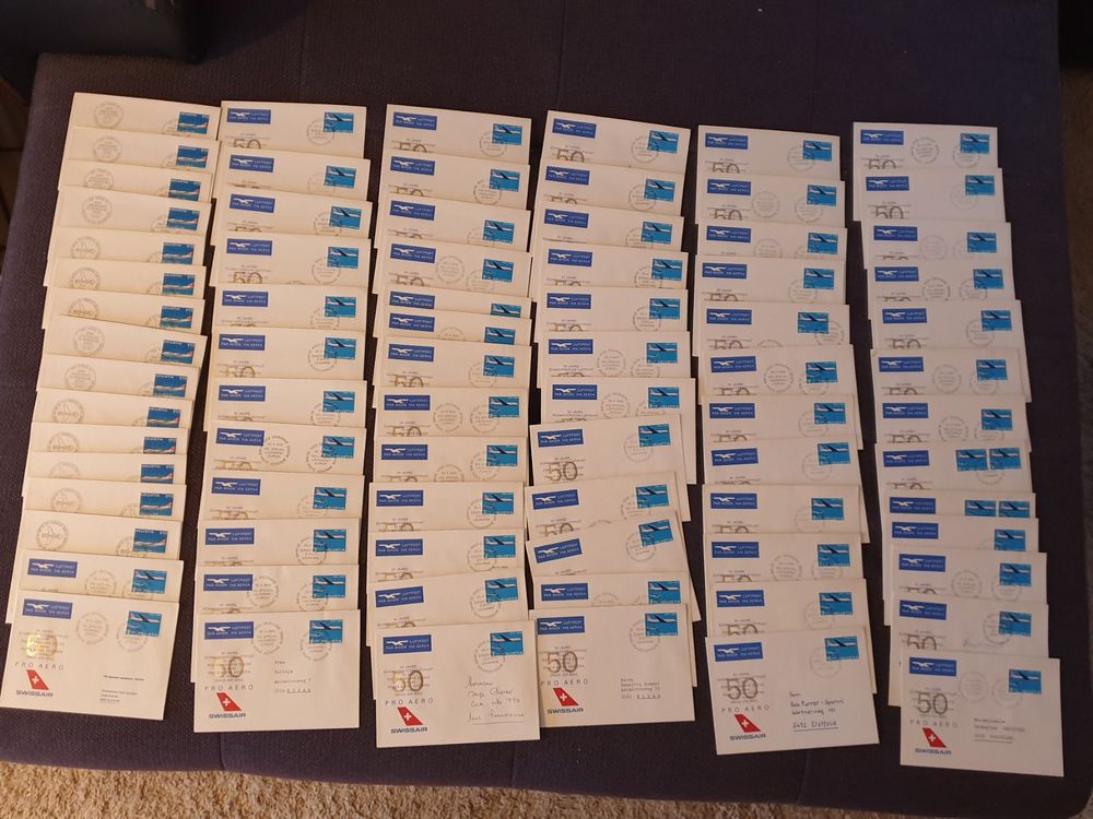 Incroyable lot d'envelopes Pro Aéro. | Kaufen auf Ricardo