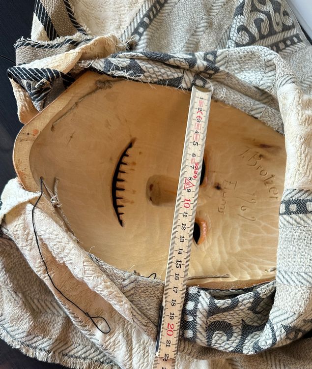 Butzi Maske, Flums Fasnachtsmaske Felix Brotzer 1969 (Gebraucht) in für ...