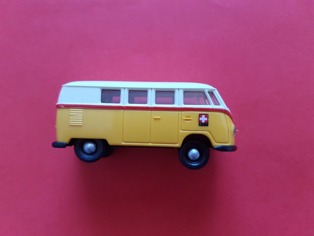 Brekina Modellauto, HO, 1:87, VW T1 PTT Schweiz, fourgon (Neu und ...