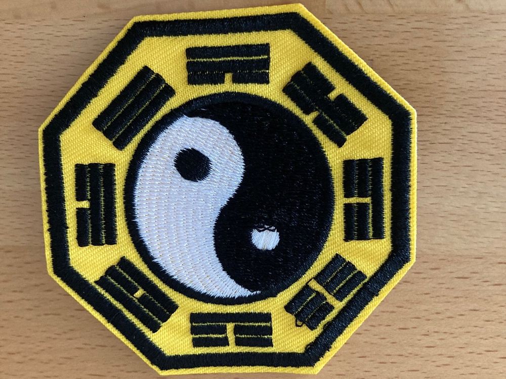 Baguá Yin Yang Patch Aufnäher Sticker | Kaufen auf Ricardo