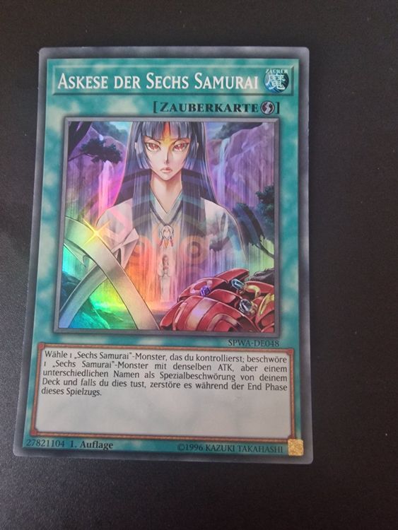 Yugioh Askese der Sechs Samurai (Gebraucht) in Dietikon für CHF 1 – mit ...