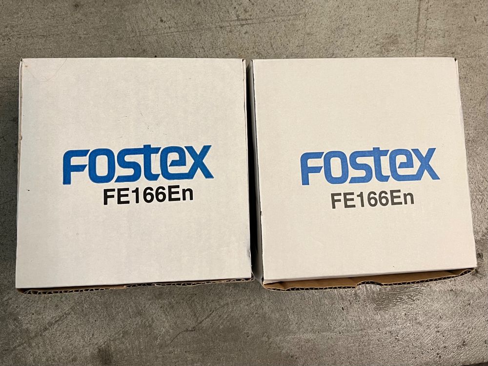 Fostex FE166 En Lautsprecherchassis für Backloaded Horn (Neu und ...
