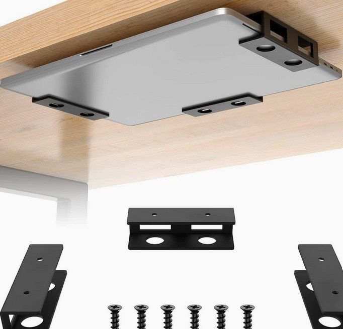 Unter Schreibtisch Laptop Halter Halterung Schraube Montiere (Neu (gemäss Beschreibung)) in ...