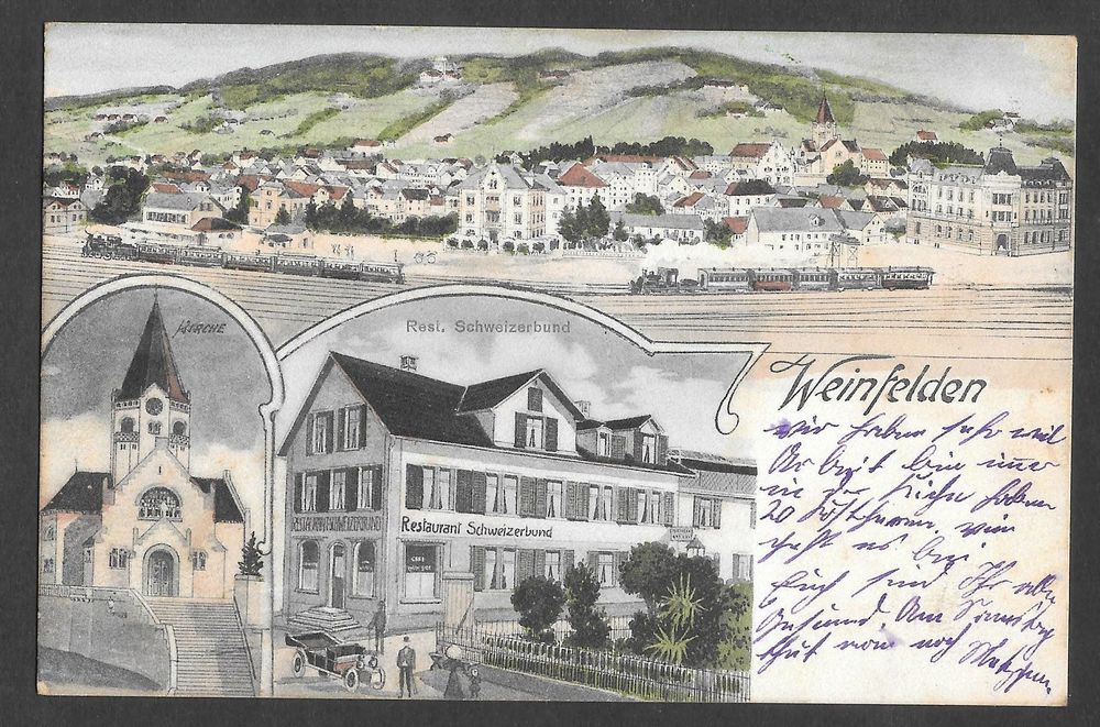 Weinfelden Rest. Schweizerbund Lithoähnlich (Gebraucht) in Olten für CHF 60 – mit Lieferung auf ...