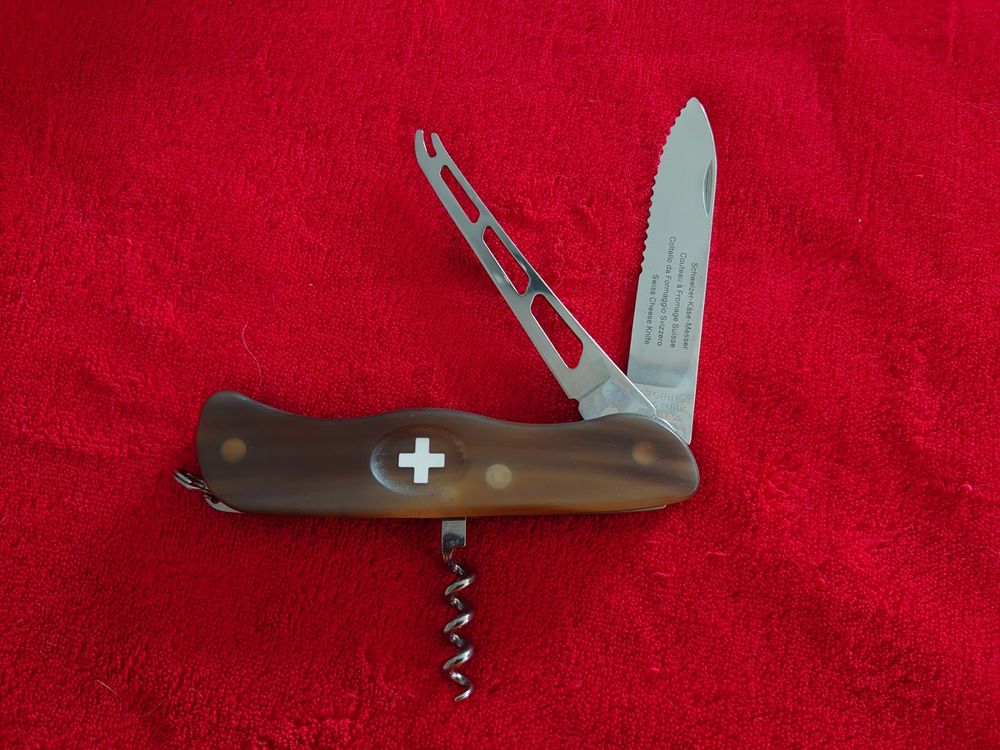 VICTORINOX SWISS CHESS KNIFE HORN ** LIMITED EDITION | Kaufen auf Ricardo