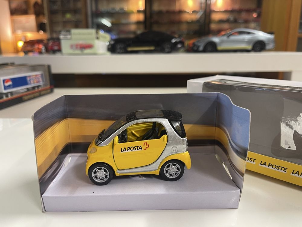 Smart Post Auto, La Poste, Miniatur, Top Zustand! (Neu (gemäss ...