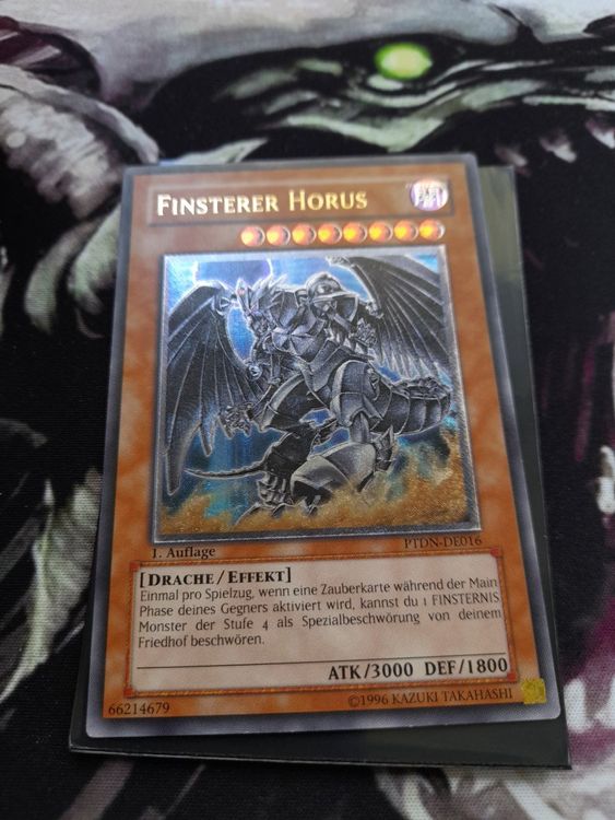 Yugioh Finsterer Horus ultimate rare | Kaufen auf Ricardo
