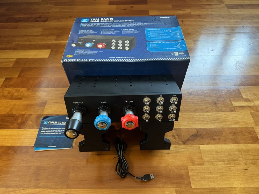 Saitek TPM Pro Flight Panel - Neupreis rund CHF 150.00 | Acheter sur ...