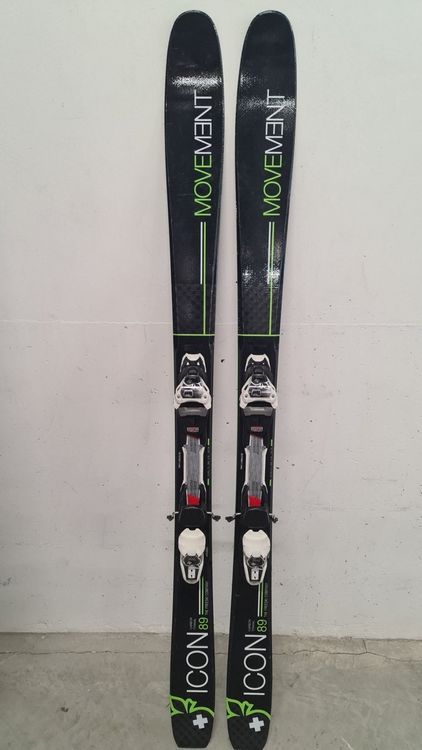 Skis Movement Icon 89 1m68 avec fixes | Kaufen auf Ricardo