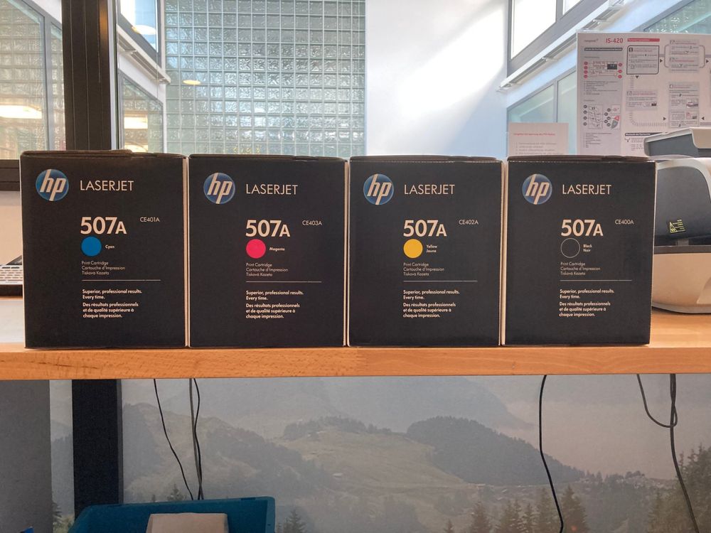 Toner HP 507A im Set CMYK | Kaufen auf Ricardo