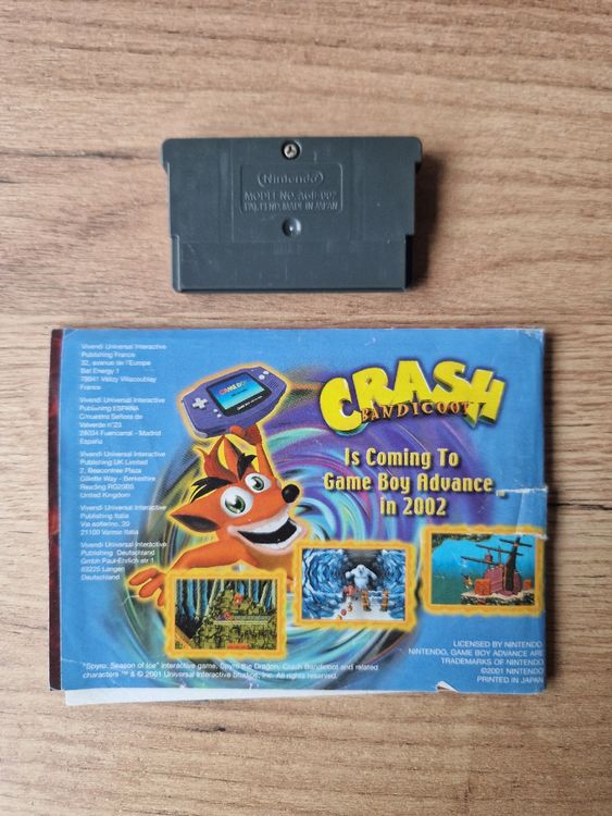 Jeu nintendo Spyro Season of ice - Gameboy advance (Gebraucht) in ...