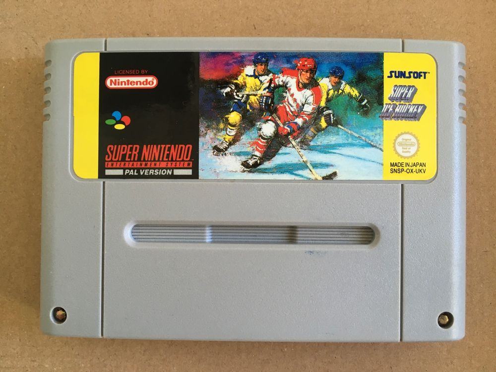 Super Ice Hockey für Nintendo SNES | Kaufen auf Ricardo