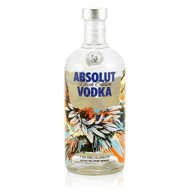Absolut Vodka Blank Edition Dave Kinsey (Neu und originalverpackt) in ...