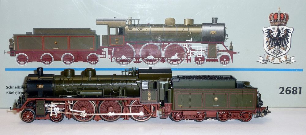 Märklin 2681 Hofzug Kaiser Wilhelm II H0 WS Digital DEFEKT | Kaufen auf ...