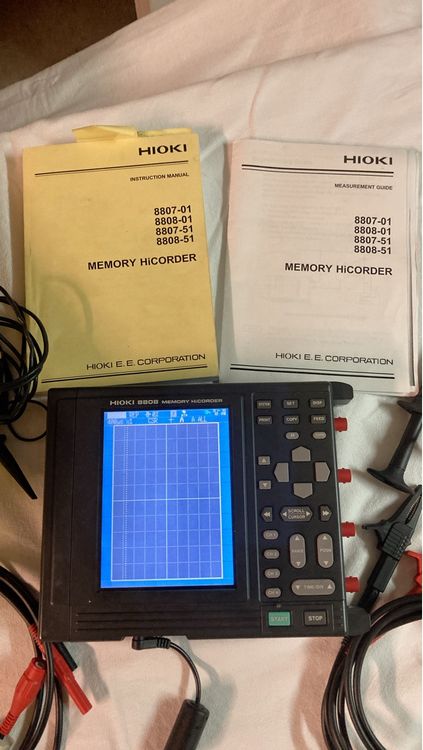 HIOKI 8808 Memory Hicorder - Rarität! Funktioniert! (Gebraucht) in ...