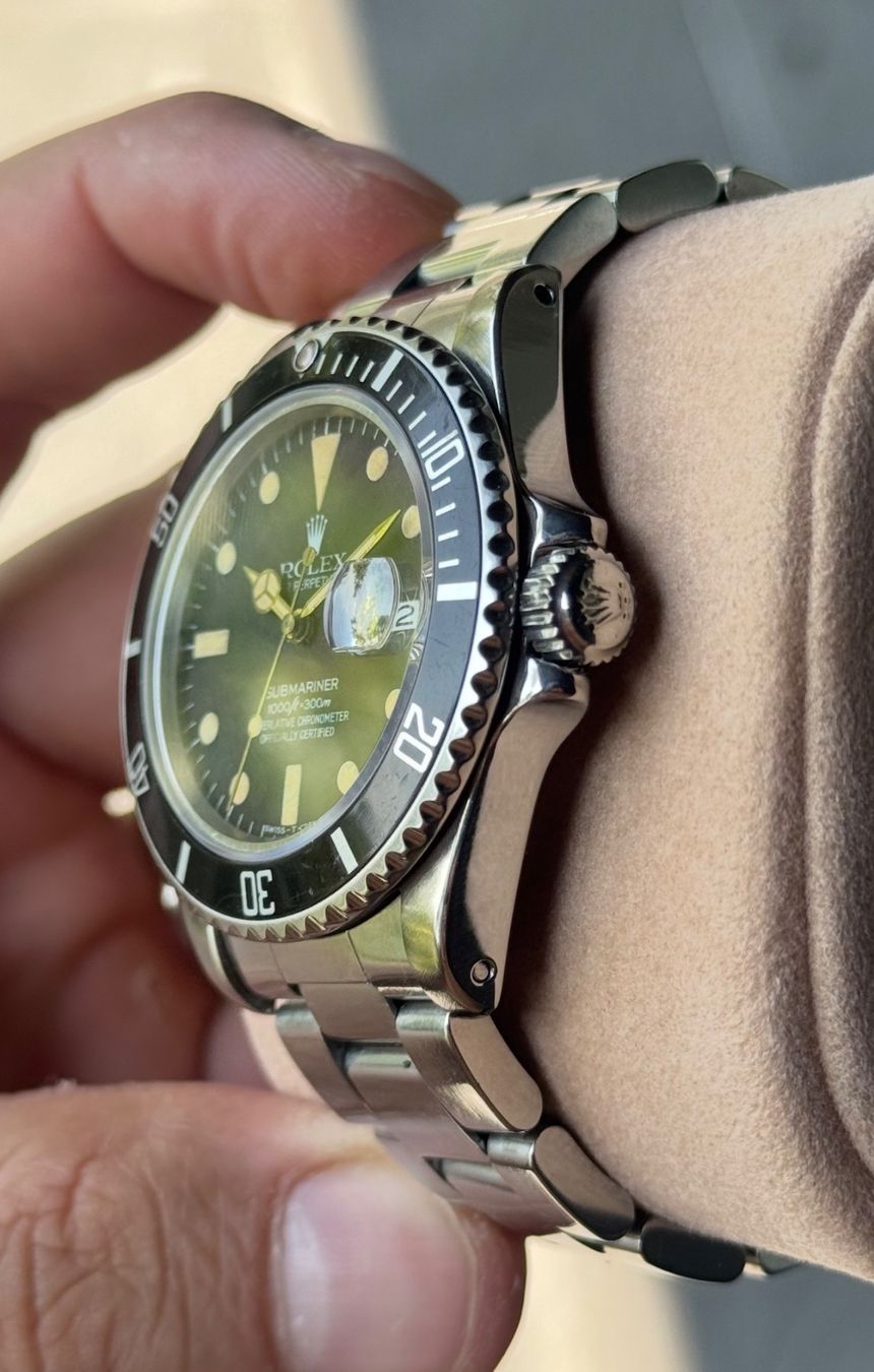 Rolex Submariner Date réf. 16800 cream Dial (D'occasion) à La Corbaz ...