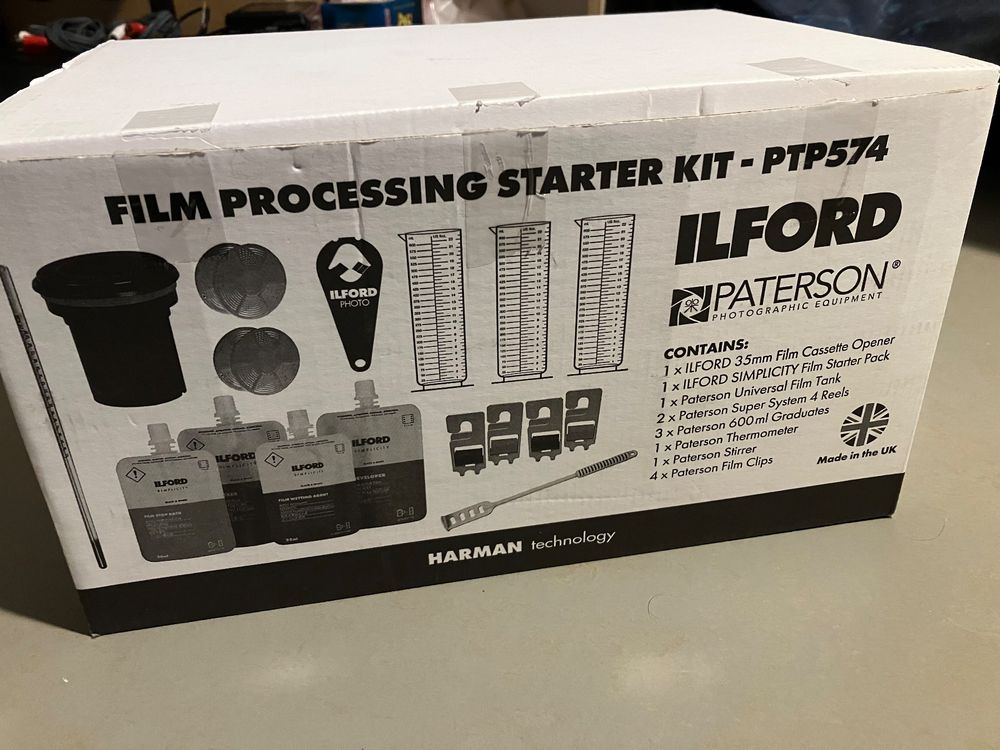 ILFORD & Paterson film starter kit - PTP574 Black & White (D'occasion ...