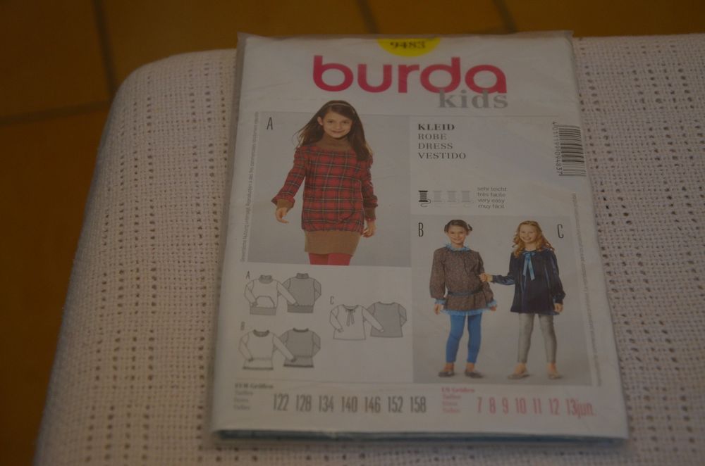 BURDA SCHNITTMUSTER (9483) NEU (Neu und originalverpackt) in Chiasso ...