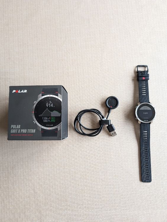 Polar Grit X Pro Titan mit Garantie | Kaufen auf Ricardo