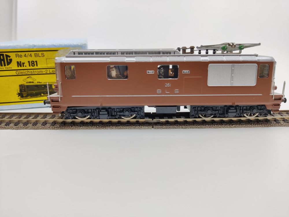 HAG 181 BLS Re 4/4 261, Analog, DC (Neu (gemäss Beschreibung)) in Wangs ...
