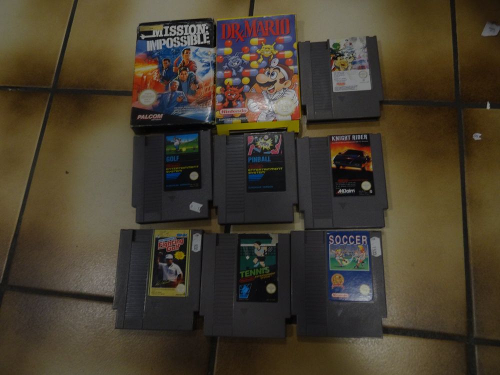40 NES GAMES (Gebraucht) in Olten für CHF 215 – mit Lieferung auf ...