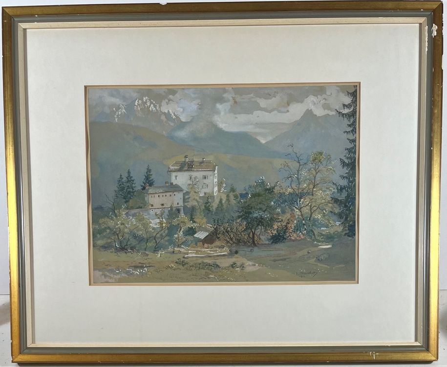 Edouard Manhart (1880-1945) Gouache Gemälde (Gebraucht) in Root für CHF 24 – mit Lieferung auf ...