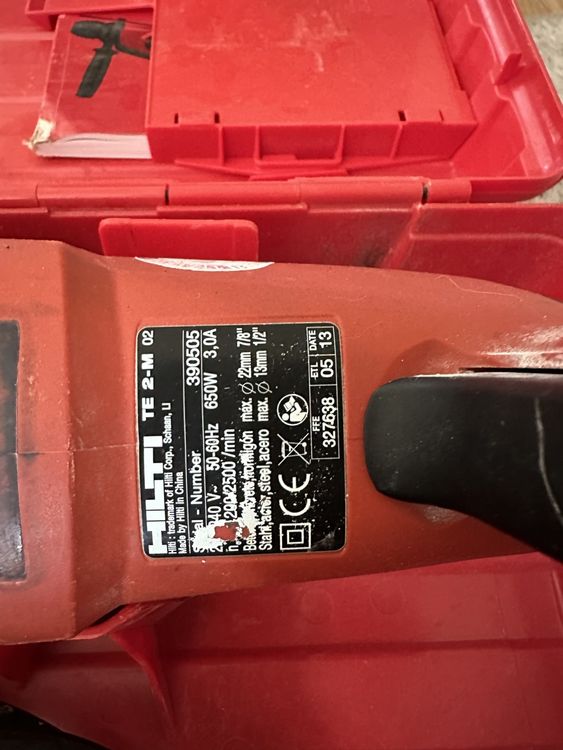 HILTI Schlagbohrmaschine TE2-M | Kaufen auf Ricardo