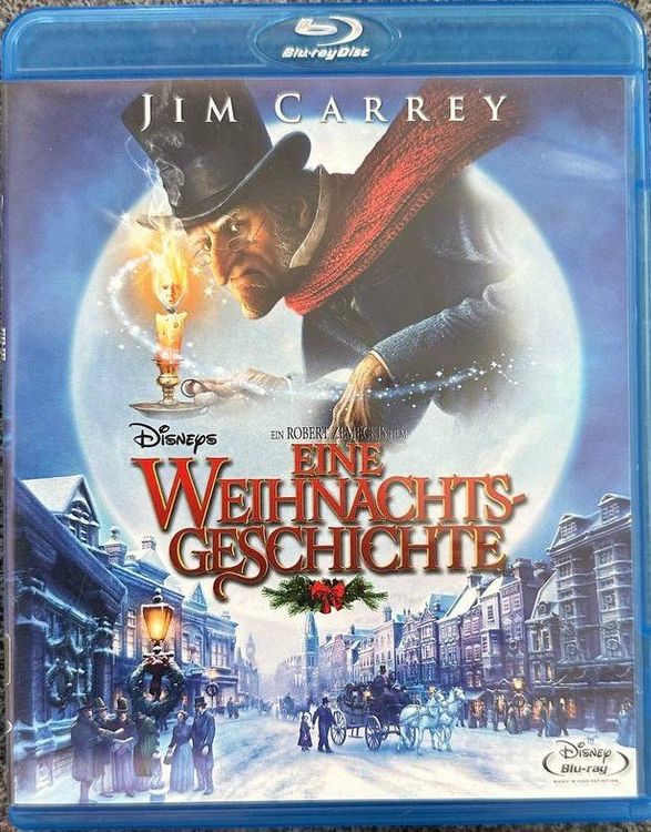 Disney Eine Weihnachtsgeschichte Blu-ray 3D Jim Carrey (Gebraucht) in ...