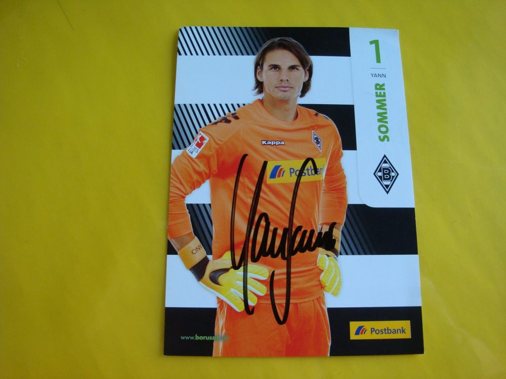 Yann Sommer - Autogramm (Gebraucht) in Schindellegi für CHF 14 – mit Lieferung auf Ricardo kaufen