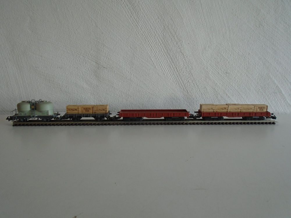 Wesa 13mm: Set mit 4 versch. Güterwagen, ohne OVP | Kaufen auf Ricardo