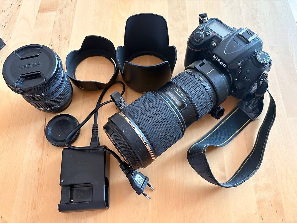 Nikon D7000 + Tamron 70 200 2.8 + Sigma 17 50 2.8 (Gebraucht) in Wikon ...