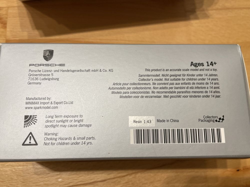 Porsche 911 R Spark/Minimax 1:43 (Neu und originalverpackt) in Pratteln ...