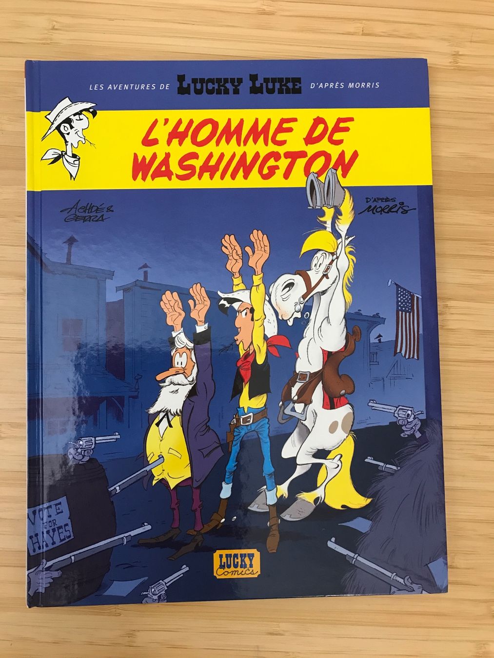 Lucky Luke - L'Homme de Washington Comic - FRANZÖSISCH (Gebraucht) in ...