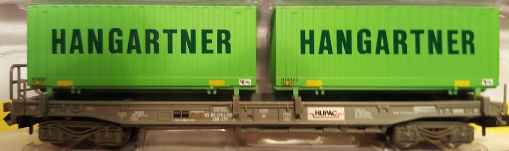 HUPAC-Containerwaggon HANGARTNER Spur N | Kaufen auf Ricardo